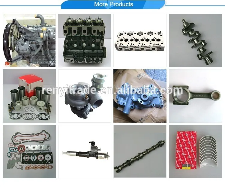 4HE1T Motor Engine 4 Cylinder Block for Sale - Reliable Power