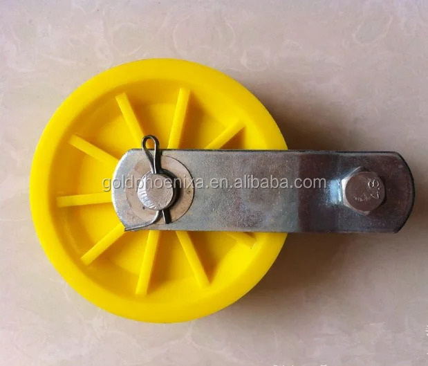 Chicken Drinking Line Small Plastic Rope Pulleys for Poultry Breeding ...