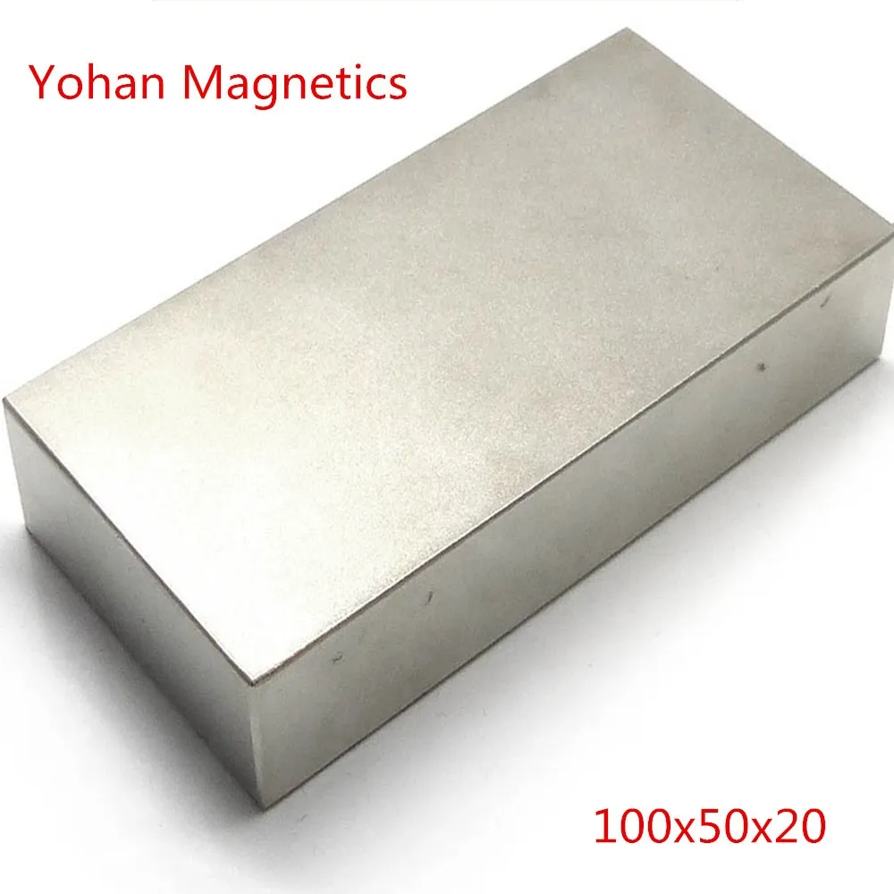 Giant Big Block Neodymium Magnet 100 Mm - Industrial Use