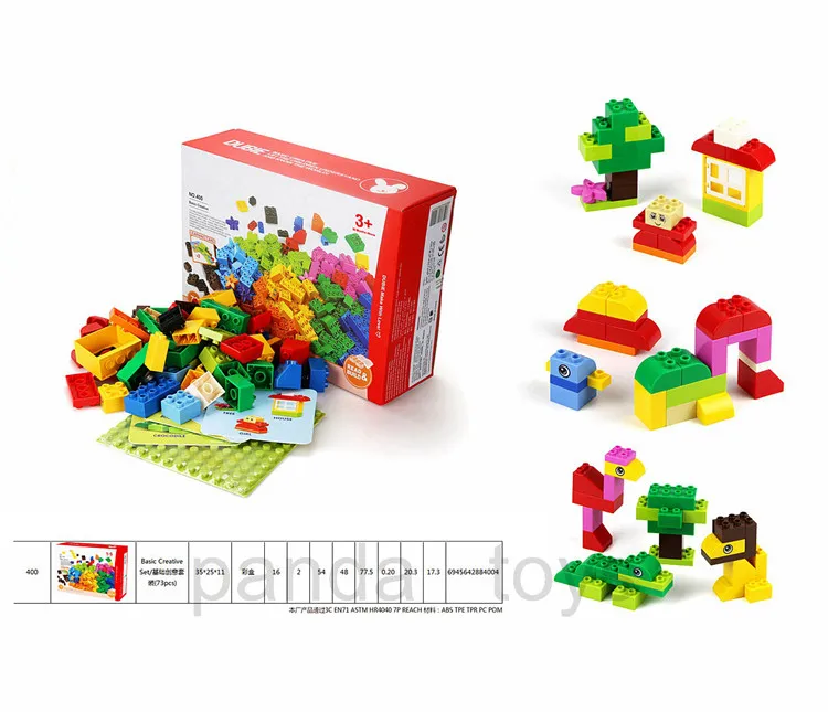 12*12 Building Block Plastic Blocks DIY Toys Basic Creative Set ...