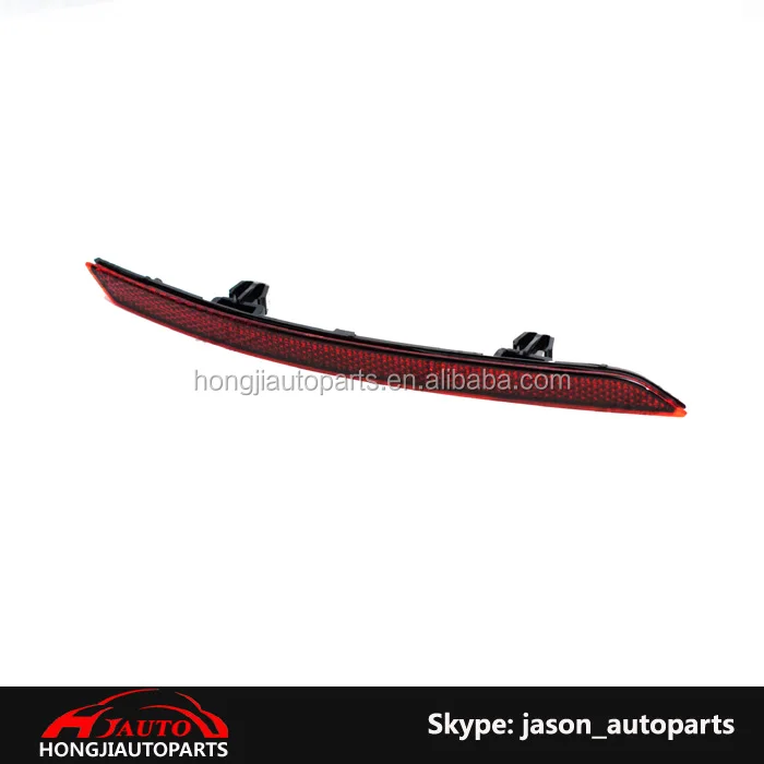 Car Rear Bumper Reflector Light Lamp For Vw Polo Sedan 2016 2017 2018 ...