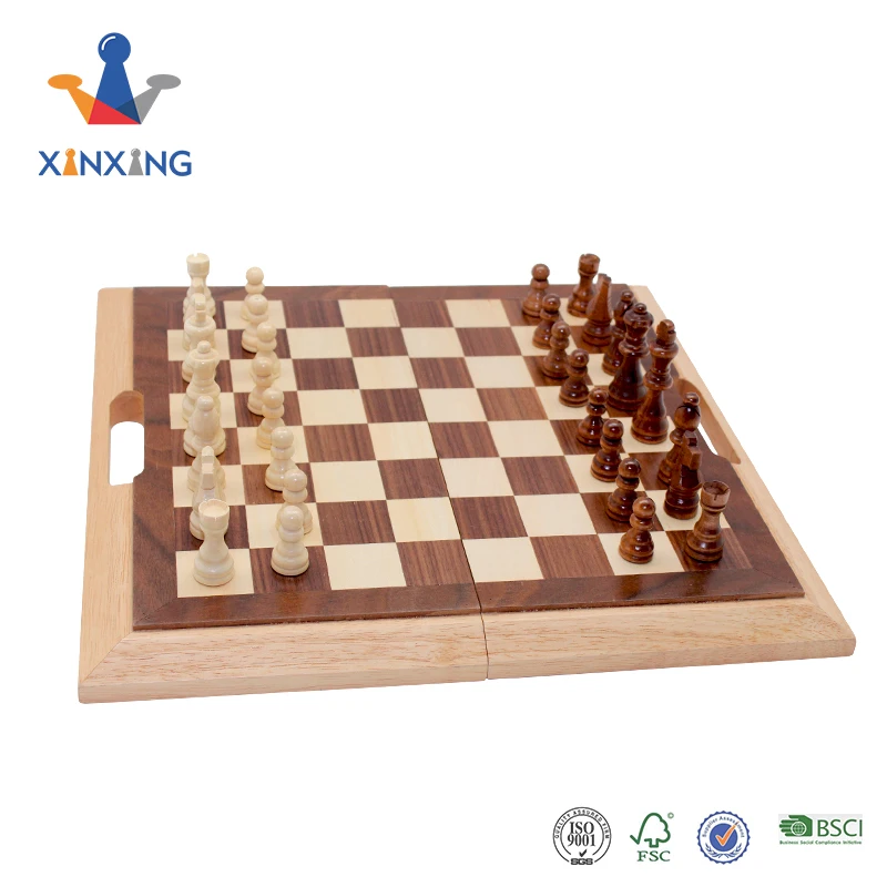 3 In 1 Multi-function Chess Board Game Set With Chess Backgammon And ...