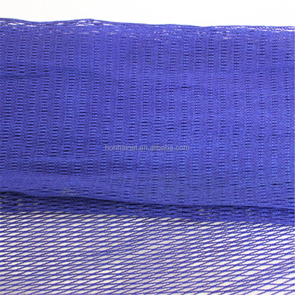 Factory Orange Colour Knotless Polyester Fishing Net Customized Mesh ...