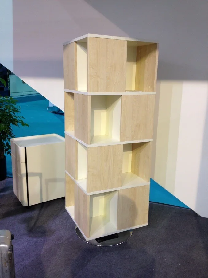 150height Revolving Bookcase/rotary Library Boocase - Buy Revolving ...