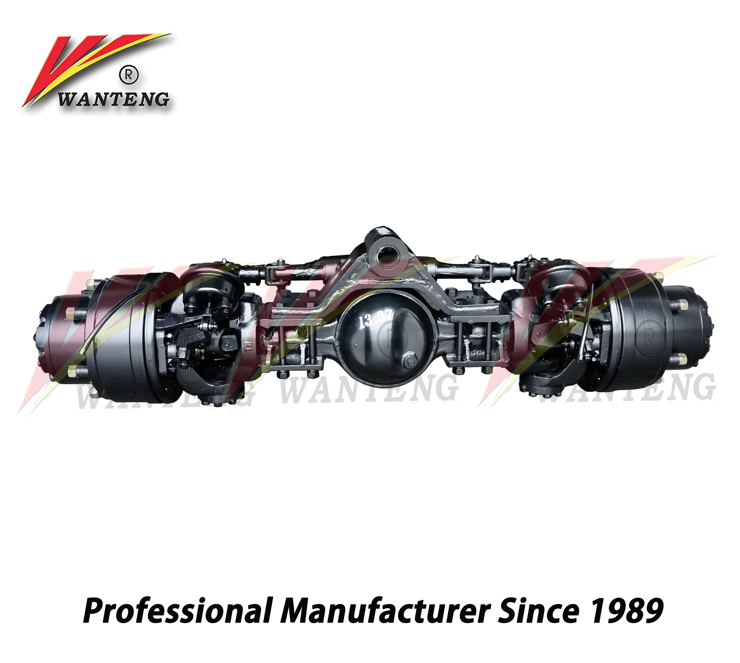 Wheel Loader Digger Truck Front Differential Drive Steering Axle - Buy ...