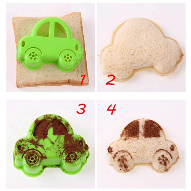Car Shaped Plastic Sandwich Cutter - Buy Car Shaped Cookie Cutter ...