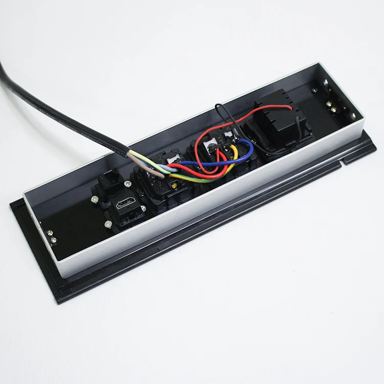 Furniture Mounted Multifunction Usb Socket Table Power Sliding Cover ...