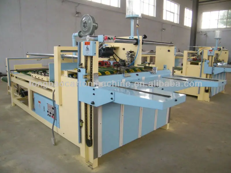 Semi Automatic Flexo Folder Gluer Machine For Corrugated Box - Buy ...