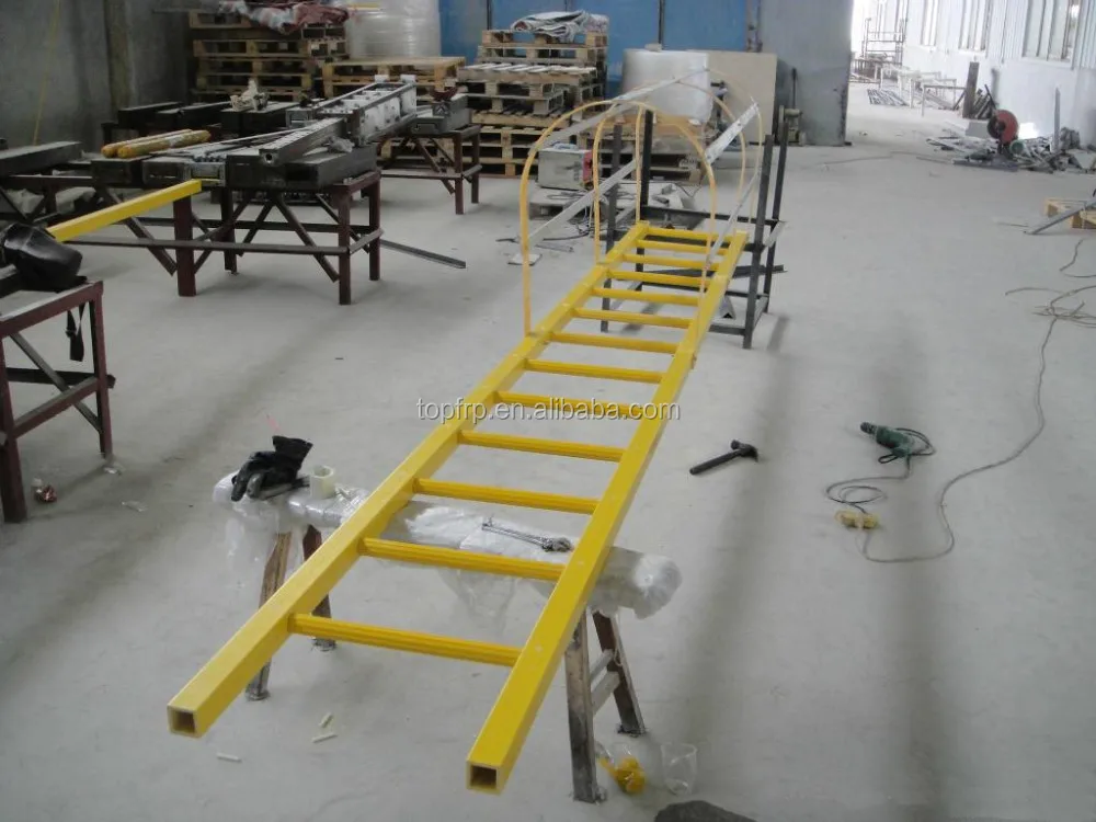Industrial Fiberglass Safety Ladders - Durable & Versatile
