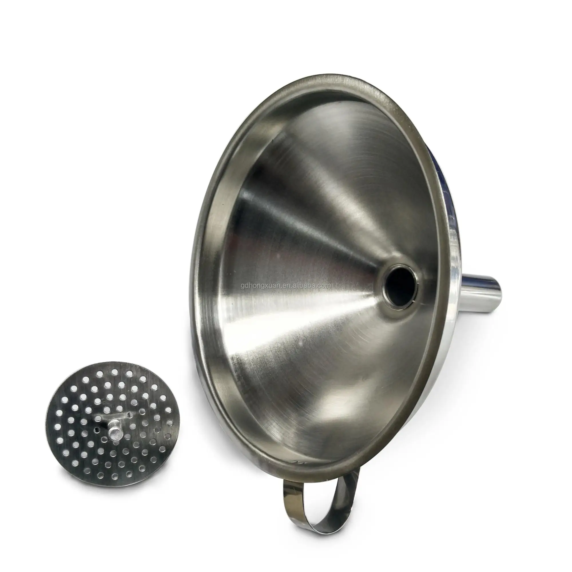 Stainless Steel Durable Cooking Essential Oils Liquid Funnel Detachable ...