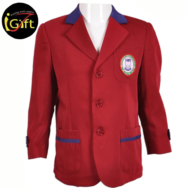 Fashion School Uniform Red Primary School Uniforms Kids School Uniform ...