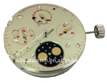 Moonphase Chronograph Movement - Buy Mechanical Chronograph Watch ...