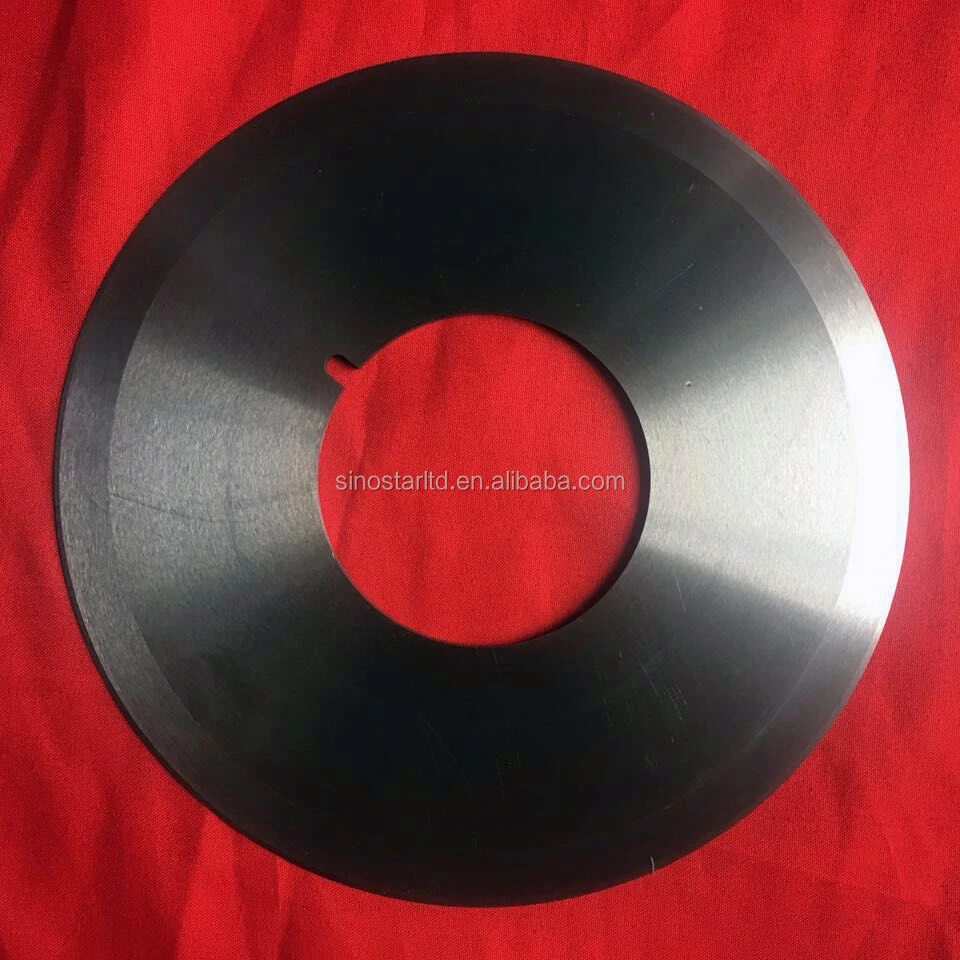 High Precision Circular Dished Top Slitter Knives for Paper Cutting