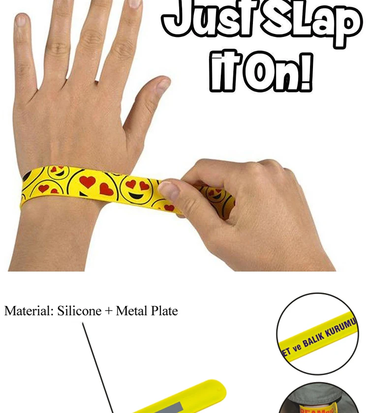 Slap Bands For Giveaways/slap Wrap Armband/glow In The Dark Slap ...