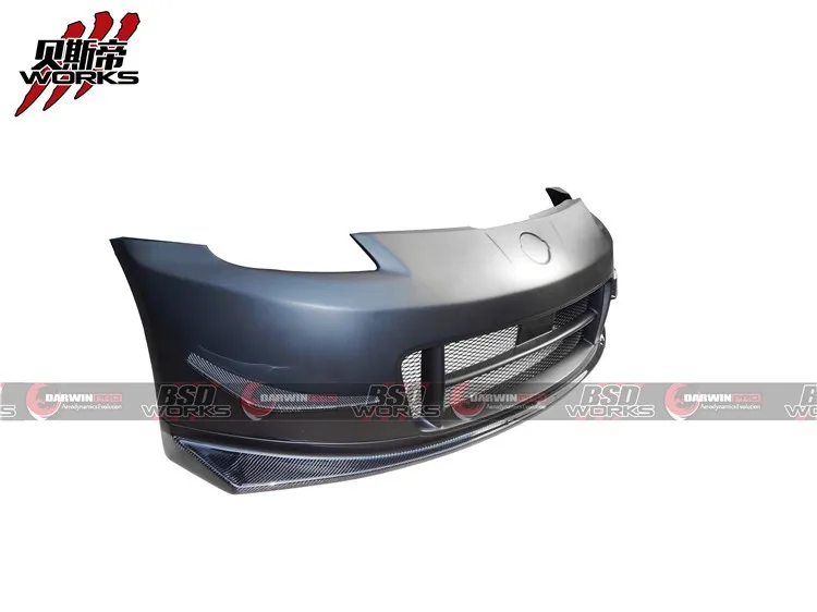 Darwinpro Nismostyle 2 Door Glass Fiber Front Bumper for 350Z