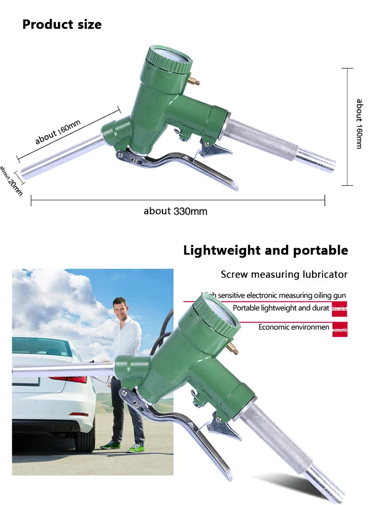 Best Selling Manual Fuel Dispenser Nozzle With Meter - Buy High Quality ...