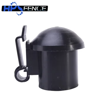 Black Plastic Post Cap Insulator For Electric Fence T Post - Buy Post ...