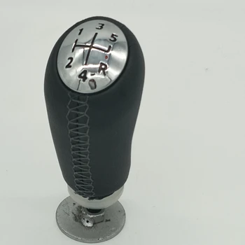 Genuine Leather Car Gear Shift Knob Lever For Renault Clio Iii Mk3 ...
