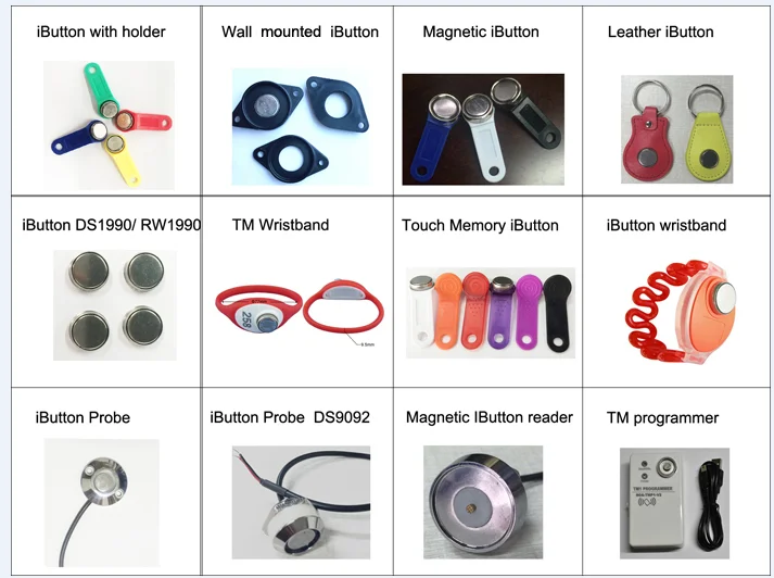 Usb Tm Ibutton Reader Reader For Copying Ds/tm1990a-f5 Rw1990 Ibutton ...