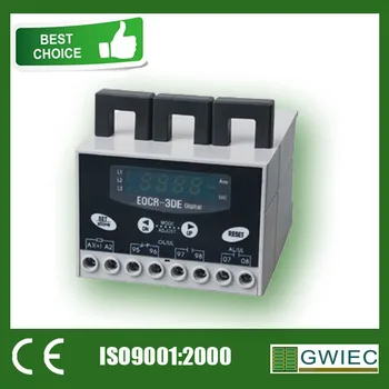 Eocr-3de/3ez Digital Over Current Overload Relay - Buy Electronic Over Current Relay,Thermal ...
