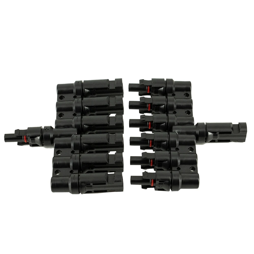 Powmr Mct-an6 Connector 6 To 1 Male Female For Mc 2.5/4/6mm2 Connector ...