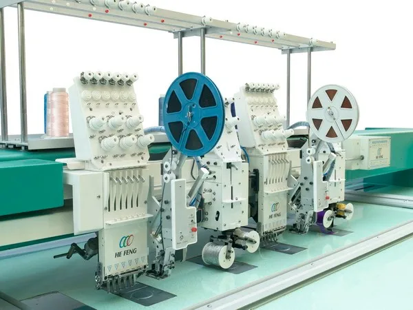 Hefeng Flat/sequin/taping/cording Multi Head Embroidery Machinery