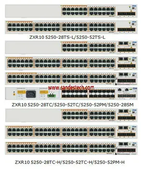 Zte Switch Zxr10 5250 Series All Gigabit Intelligent Switch Rs-5250 ...