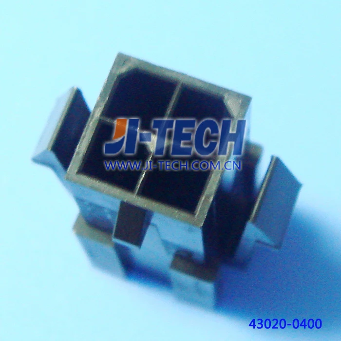 430200400 3.0mm Pitch 4 Pin 43020 Series Connector 43020-0400 Molex Plug Housing Wire To Wire ...