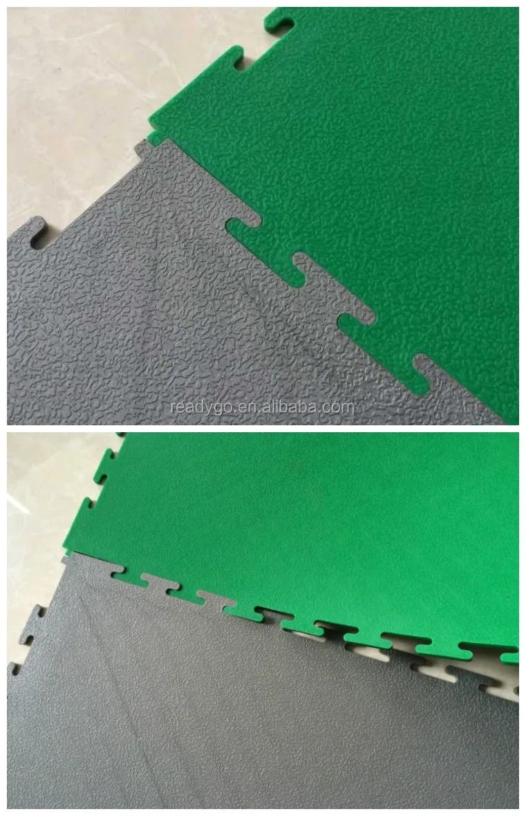 Vinyl Pvc Flooring , Interlock Pvc Garage Flooring Tiles, Pvc ...