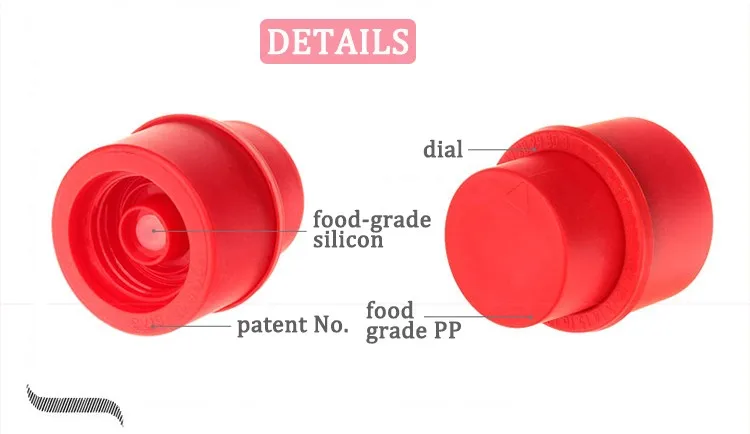 Thankhot Reusable Vacuum Cola Inflation Stopper Soda Pressure Caps ...
