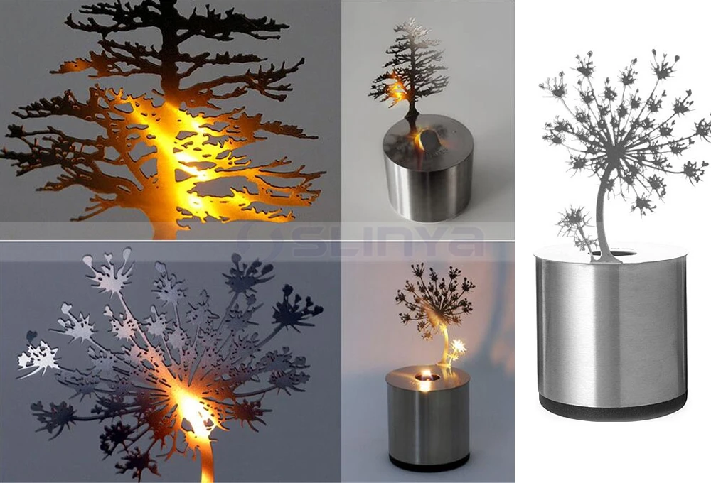 Portable Decoration Tree Shaped Shadow Projection Lamp Led Usb Night ...