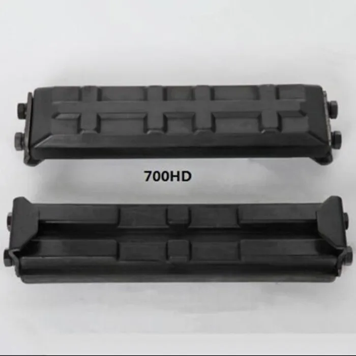 Bolt Type Rubber Track Pads Wide 600mm For Lawn Mower - Buy Excavator ...