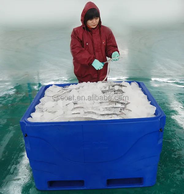 Roto-molded Ice Box Fish Bin - Insulated Storage Solutions