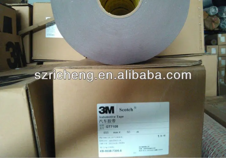 3m Acrylic Automotive Foam Tape Gt7102,Thickness 0.2mm,Gray Color - Buy ...