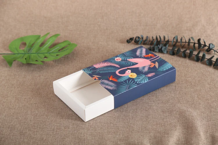 Custom Printed Sliding Craft Paper Box Drawer Box Gift Packaging - Buy ...