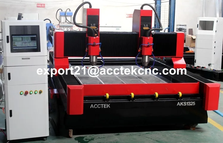 Double Spindle Head Stone Engraving Cnc Router,Stone Cutting Machine ...