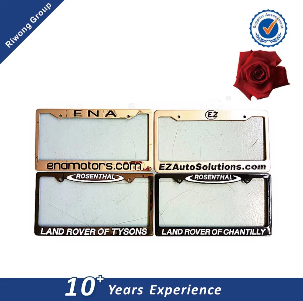 Customizable Registration Plate Holders for Cars & Motorcycles