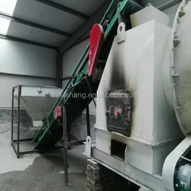 YS623 Small Sand Dryer Machine - 3-5T/H Rotary Drum Dryer