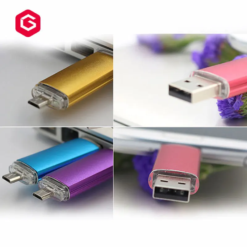 Android Otg Pen Drive 8gb 16gb 32gb 64gb 128gb Usb 2.0 Pendrive Flash ...