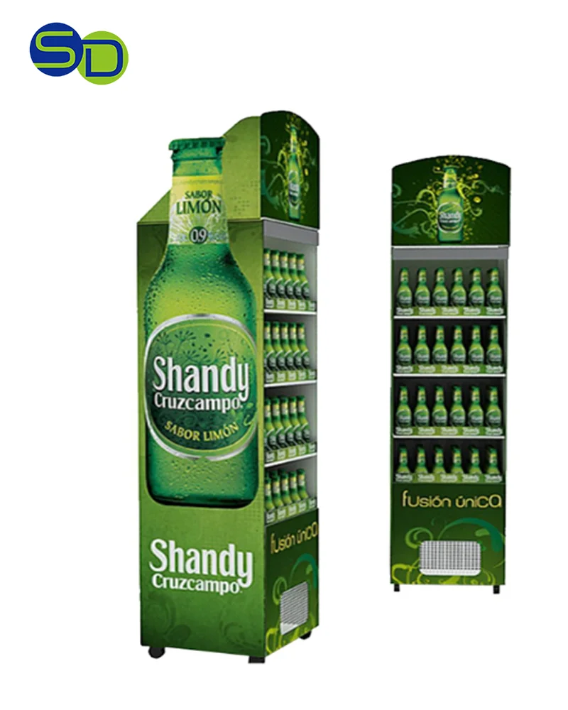 Supermarket Rack,Cardboard Display For Wine/ Bottle,Gondola Shelving ...