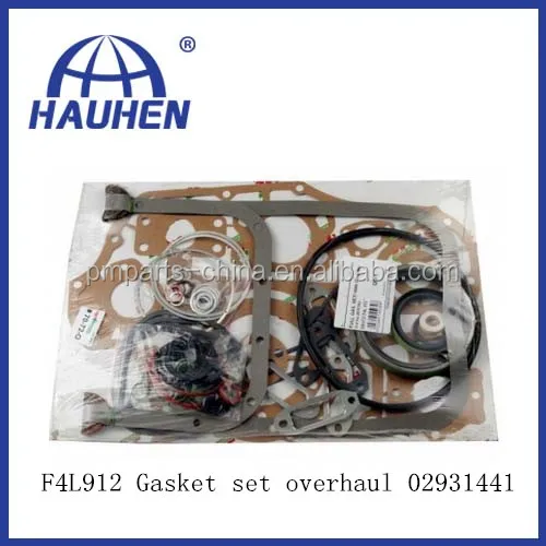 Bf4m2012 Overhaul Gasket Kit 02937585 02931738 - Buy Deutz Bf4m2012 ...