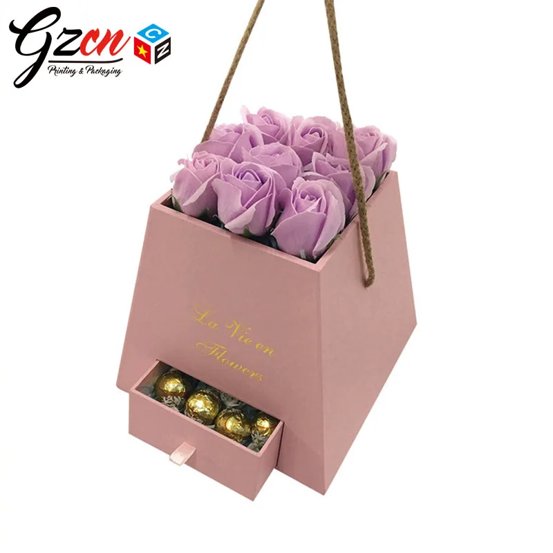 Wholesale Flower Shipping Paper Carton Flower Box - Buy Carton Flower ...