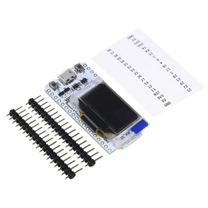 Sx1278 Lora Esp32 096 인치 Oled 블루 치아 Wifi 키트 개발 보드 433mhz Buy Sx1278 Lora Esp32esp32 096