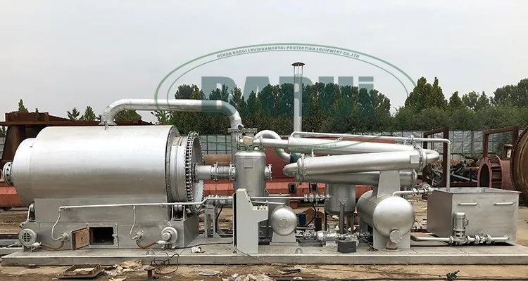 2 Tons Acrylic Pyrolysis Unit Mini Wastes Recycling With Energy Saving ...