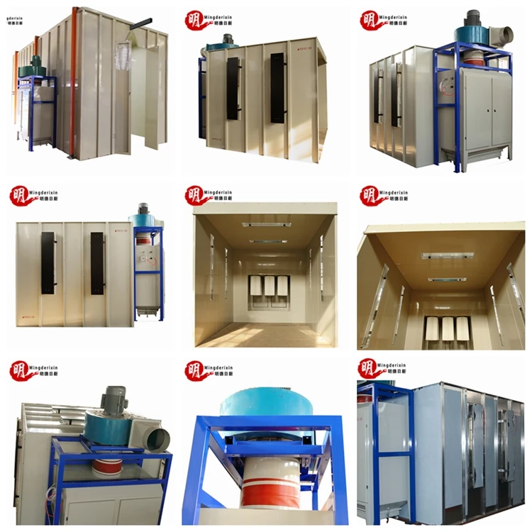 Walk In Powder Coating Booth And Oven New Products Explosion Powder ...