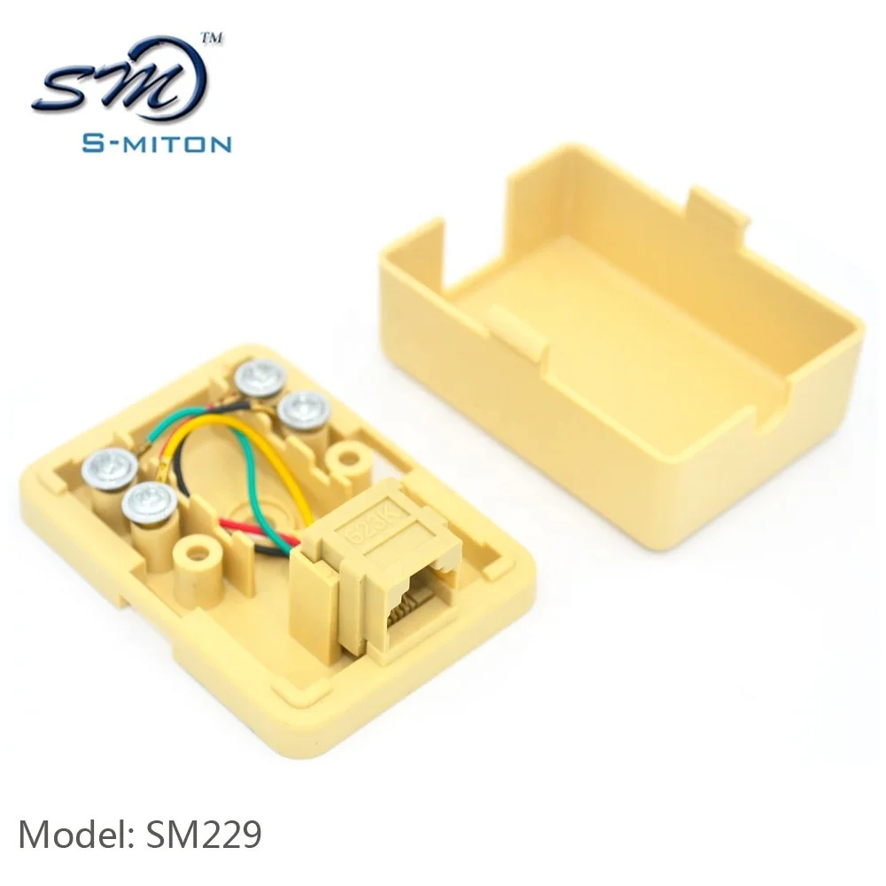 RJ11 Wall Outlet, RJ11 Surface Mount Box, RJ11 Desktop Outlet from ...