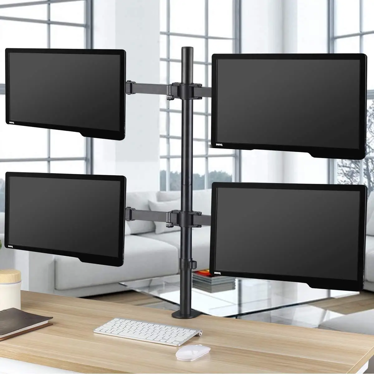Computer Display Rotating Ergonomic Multifunctional Aluminum Monitor ...