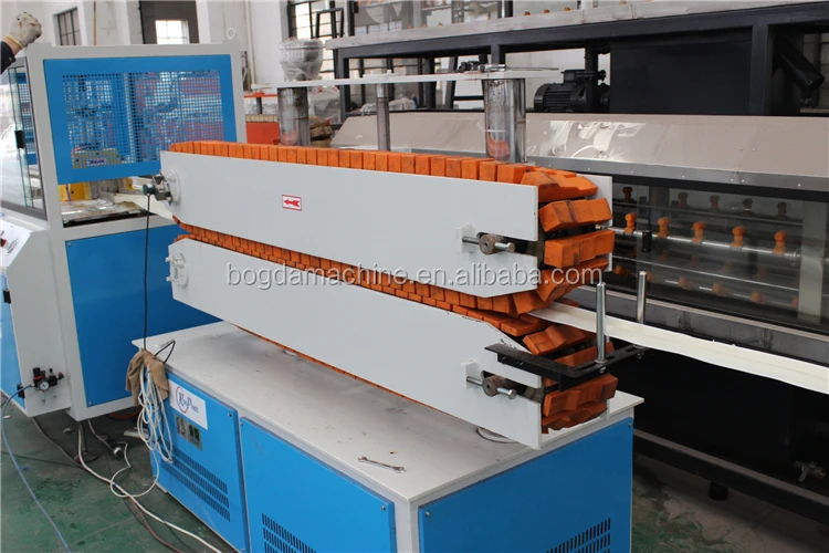 High Speed Pvc Plastic Plinth Skirting Board Production Line Machine ...
