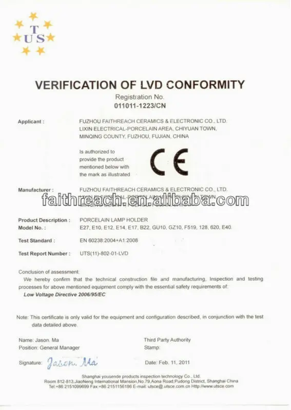 CE Listed E27 Waterproof Spotlight Bulb Holder - Outdoor