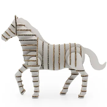 Cardboard Horse Sculpture(pure White) - Buy Cardboard Horse Sculpture ...